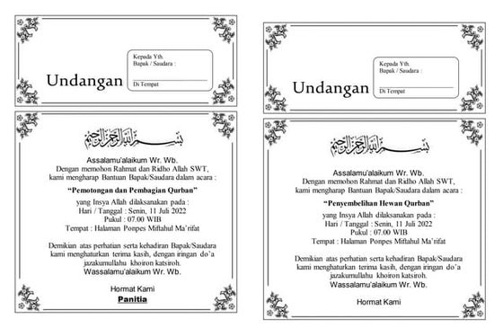 Undangan Kematian Yang di sebut 40 harii | DOC