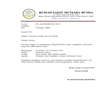 Undangan code blue | PDF