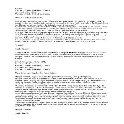 Undangan resmi dan tidak resmi | DOCX