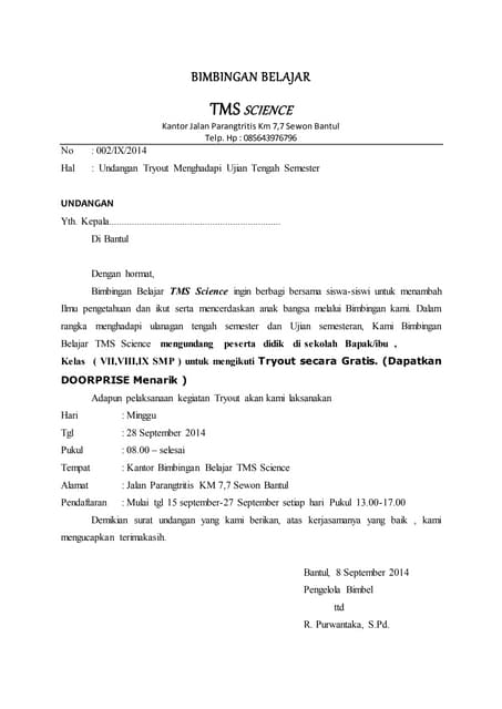 Undangan Asesmen Kecukupan Pdf