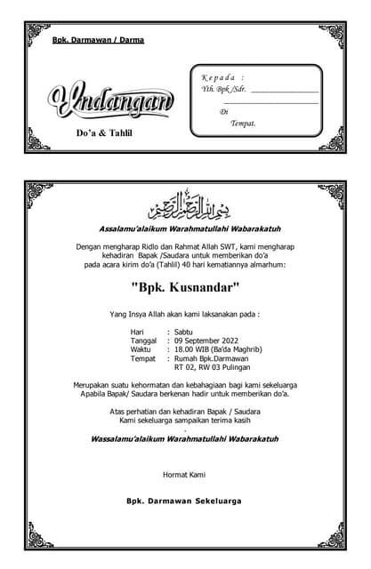 Undangan 40 Hari Jadi 2 dalam word .docx