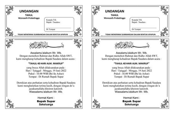 Proposal takbir keliling | PDF
