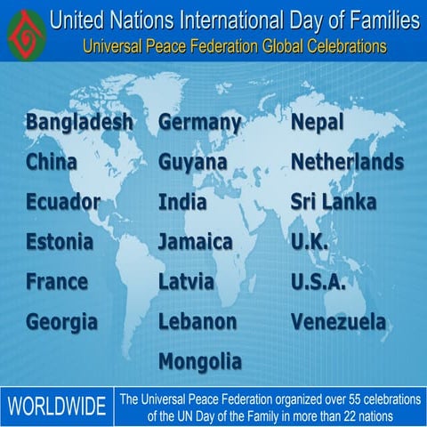 UN Day of Families 2009 | PPT