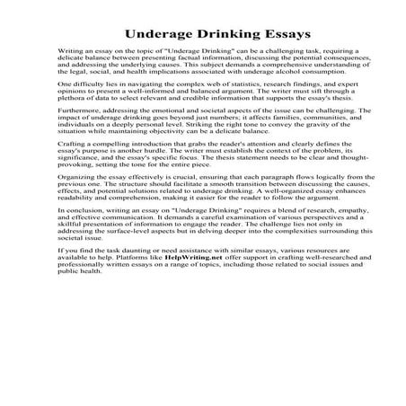 Underage Drinking Essays.pdf