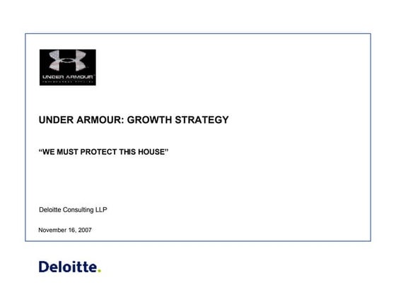 Internal Analysis and Strategy Report - Lululemon | PDF | Apparel Industry | Industries