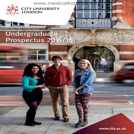 City University London Undergraduate Prospectus 2015 | PDF