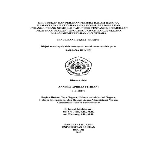 Undergraduate thesis brief | PDF