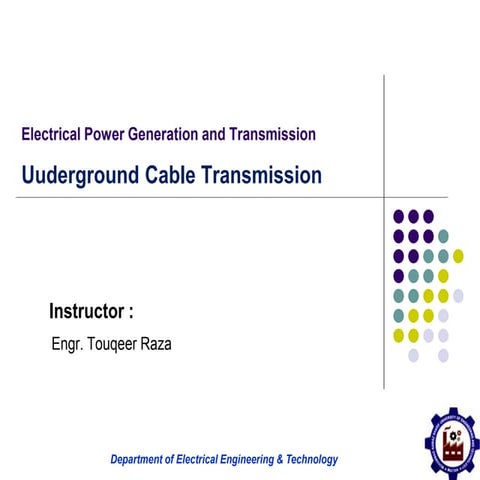 Underground cable transmission.pptx