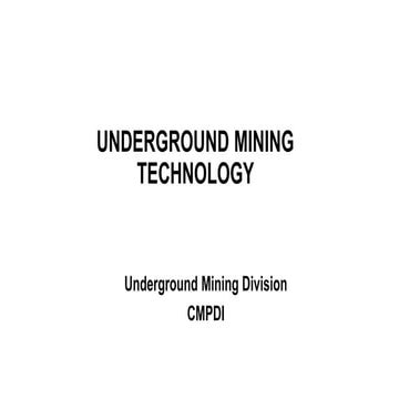UNDERGROUND MINING TECHNOLOGY1.pptx