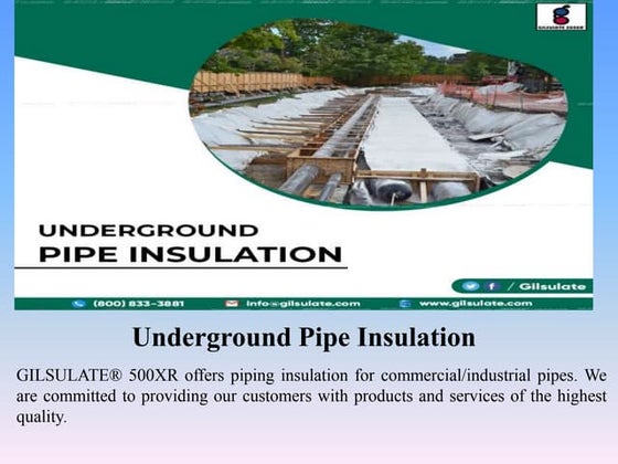 Buried pipe insulation | PPT