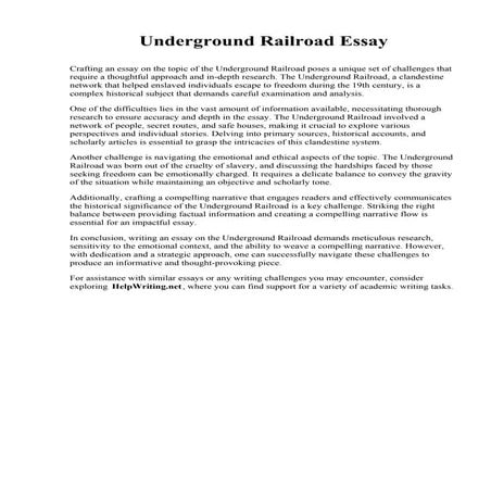 Underground Railroad Essay.pdf