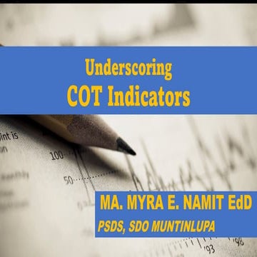 Underscoring Classroom Observation Tool Indicators | PDF