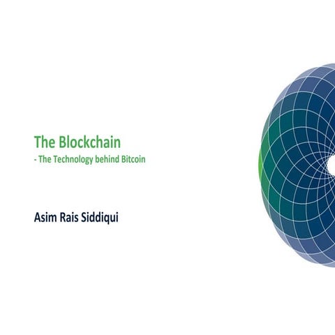 Understanding Blockchain Technology Ppt