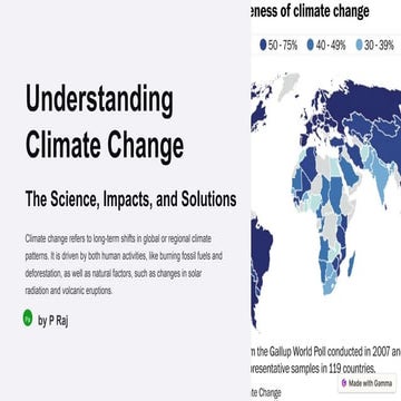Understanding-Climate-Changes , global warming | PPTX