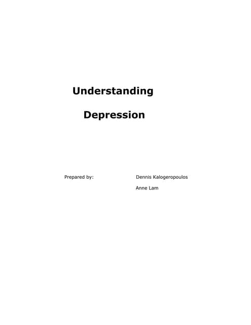 Depression | PDF