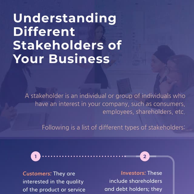 Understanding Different Stakeholders of Your Business | PDF | Business ...