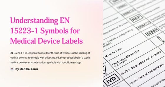 Symbols Commonly Used in Medical Device Packaging and Labeling | PDF