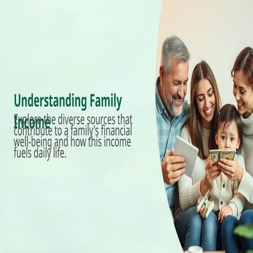 Sources of Family Income | PPTX