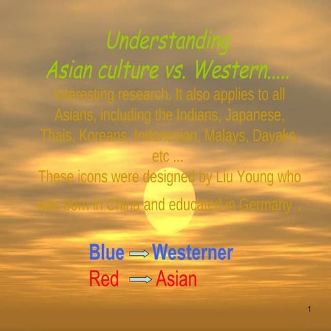 Understanding Of Asian Culture Vs | PPT