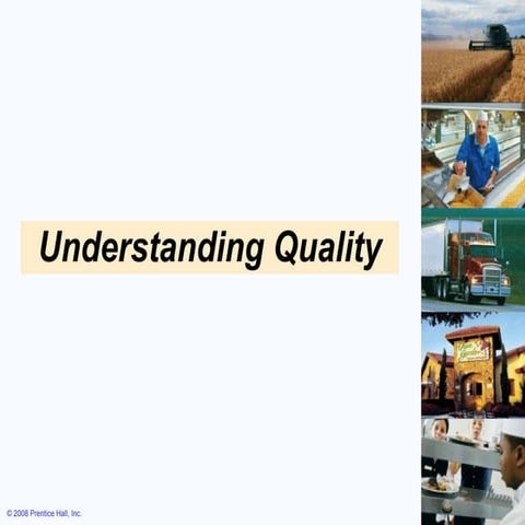 Understanding Quality, Management, Systems, Database | PPTX