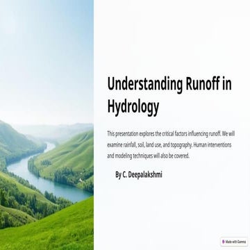 Understanding-Runoff-in-Hydrology.pptx , | PPTX