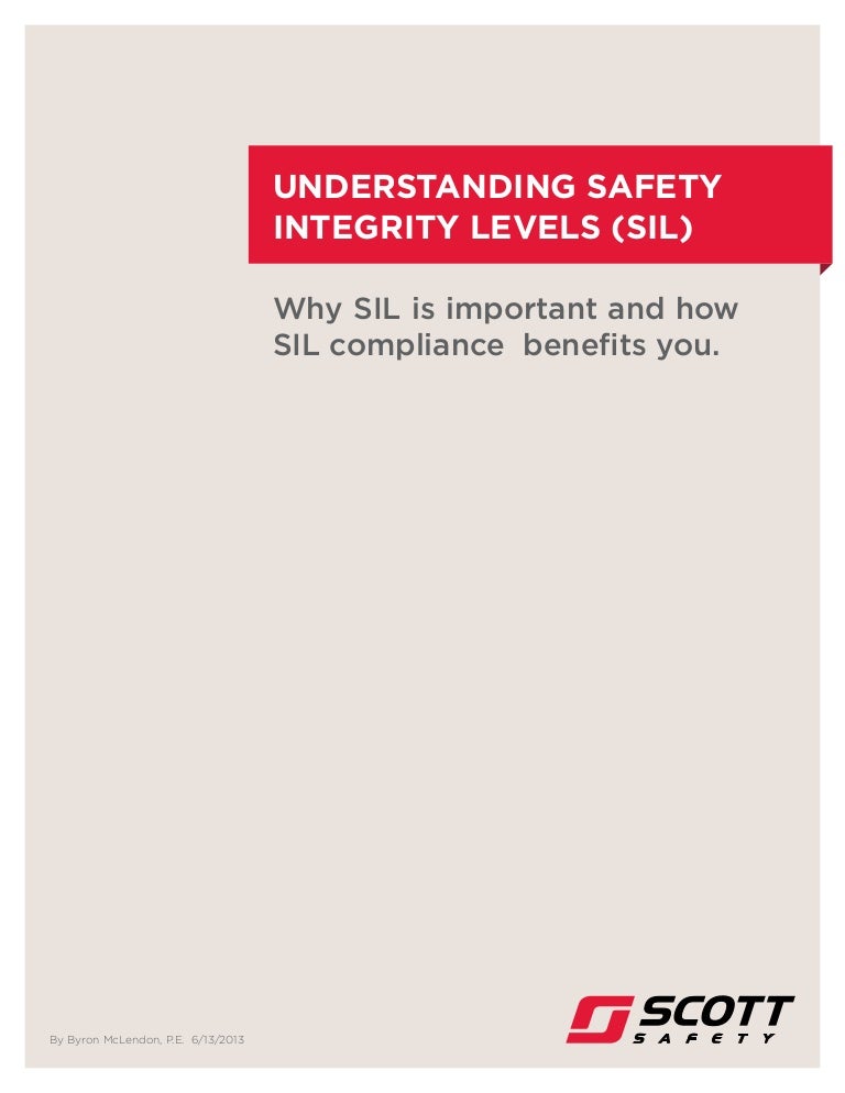 Understanding Safety Level Integrity Levels (SIL)