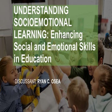 Social emotional learning | PPT