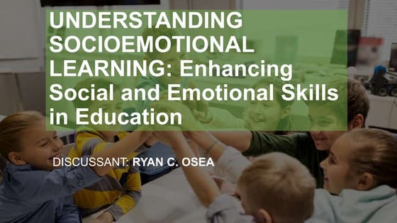 Social emotional learning | PPT