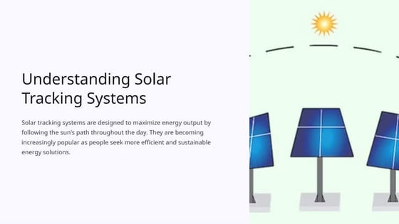 Automatic sun tracking system. ppt | PPTX