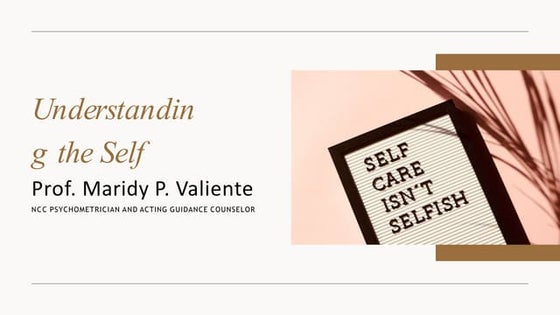 Lesson 4_UTS.pptx understang the selffff | PPTX | Science