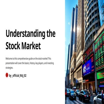 Understanding-the-Stock-Market.pptx made by raj | PPT