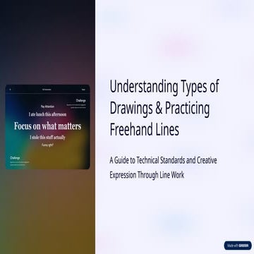 Freehand sketching | PPTX