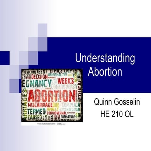 Understanding abortion | PPT
