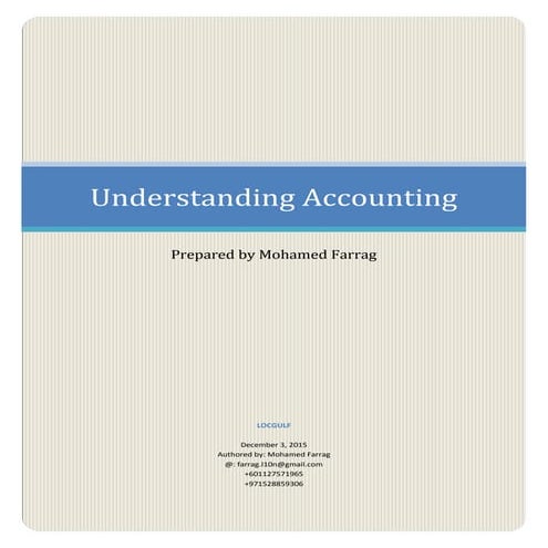 Understanding accounting | PDF