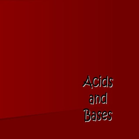 Understanding acids and bases.ppt 2012 | PPT