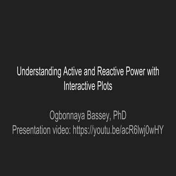 Understanding Active and Reactive Power with Interactive Plots.pptx | Physics | Science