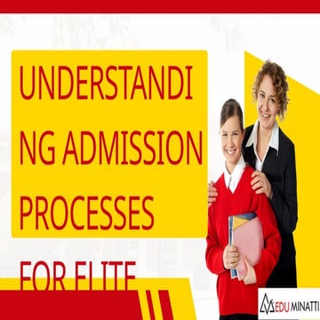 Understanding the Admission Process in Schools in India | PPTX