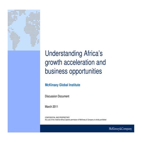 Understanding africa's growth & opportunities | PDF