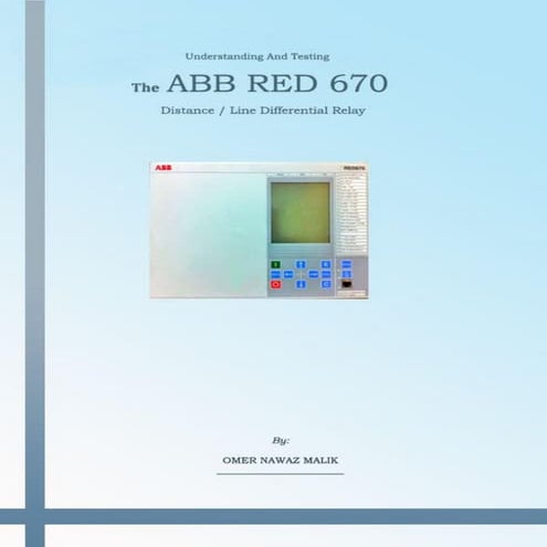 Understanding and testing_the_abb_red670 | PDF