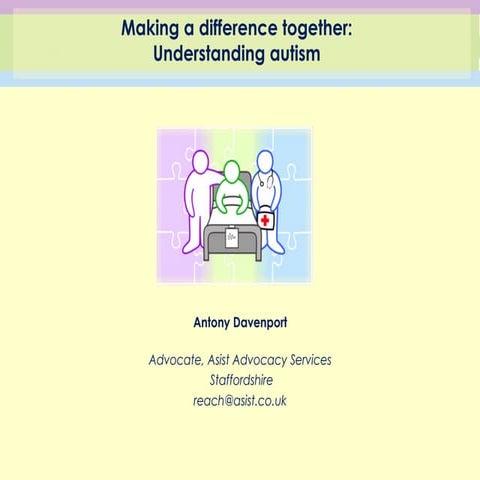 Understanding autism power point show | PPS