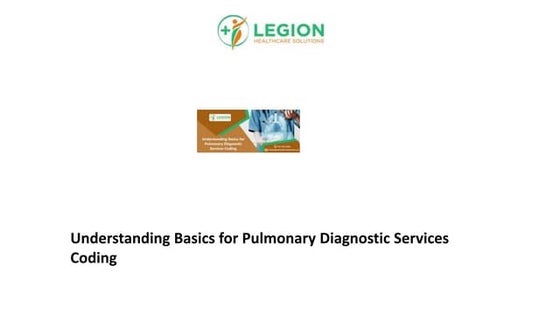 CPT Codes For Pulmonary Diagnostic Testing And Therapies.pptx