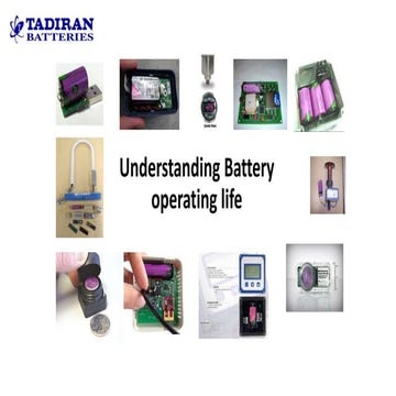 Understanding battery life | PPTX