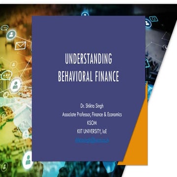 Understanding behavioural finance | PDF