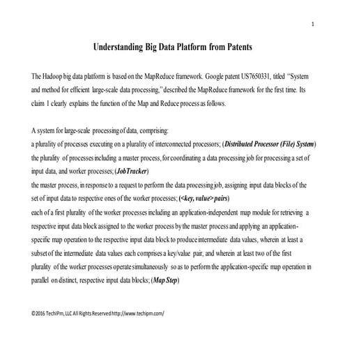 Hw09 Hadoop Based Data Mining Platform For The Telecom Industry