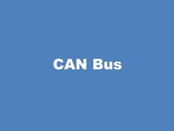 Can Controller Area Network Bus Protocol Ppt Computer Networking Computing