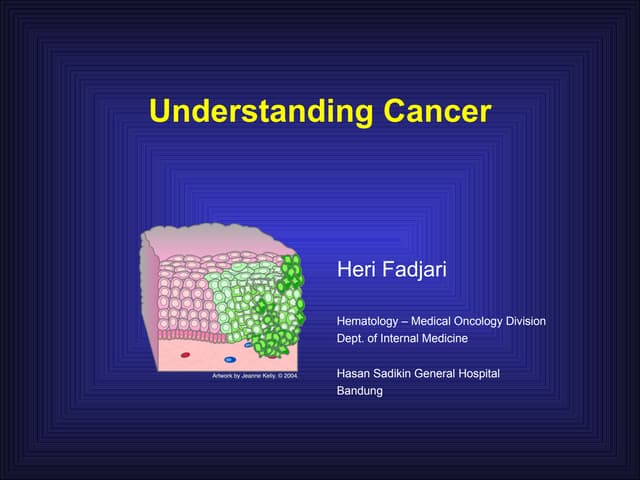 Cancer | PPTX | Cancer | Diseases and Conditions