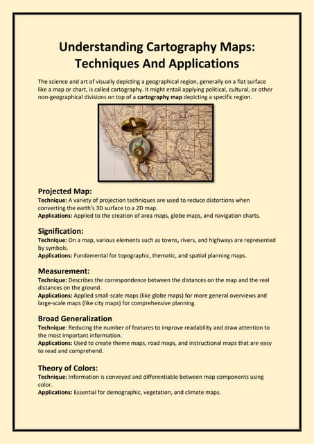 Basics in Cartography | PPTX