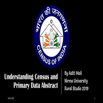Understanding Census and Primary Data Abstract | PDF