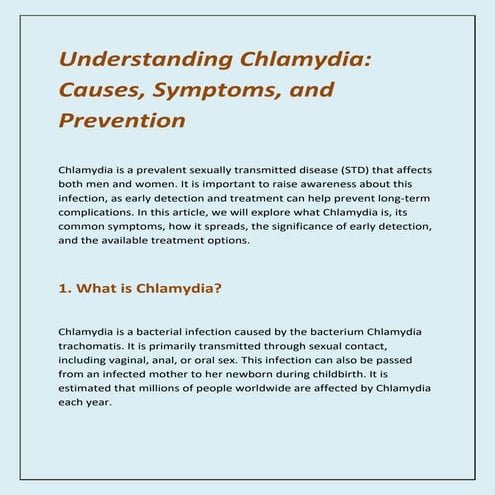 Chlamydia | PPT