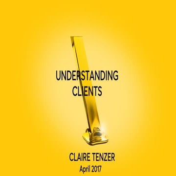 Understanding clients | PDF | Career Advice | Careers